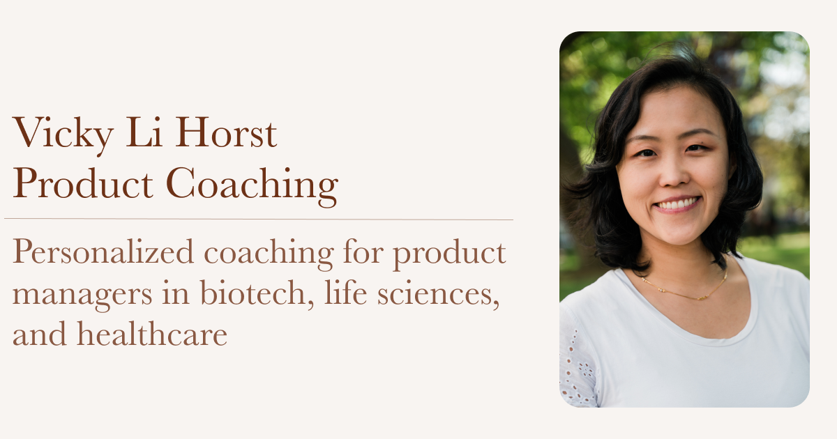 Vicky Li Horst Product Coaching